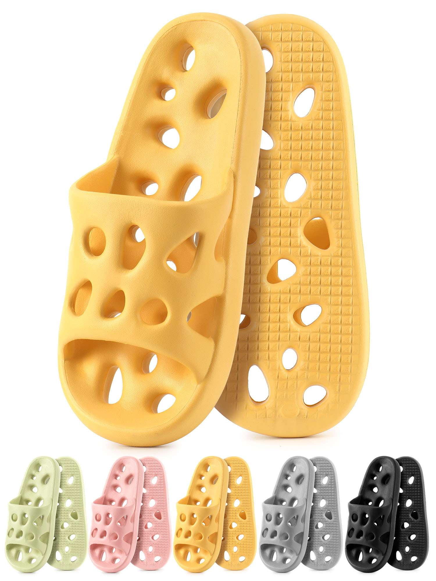 Luxtrada Shower Sandals Women Men Quick Drying Bath Slippers Shower ...