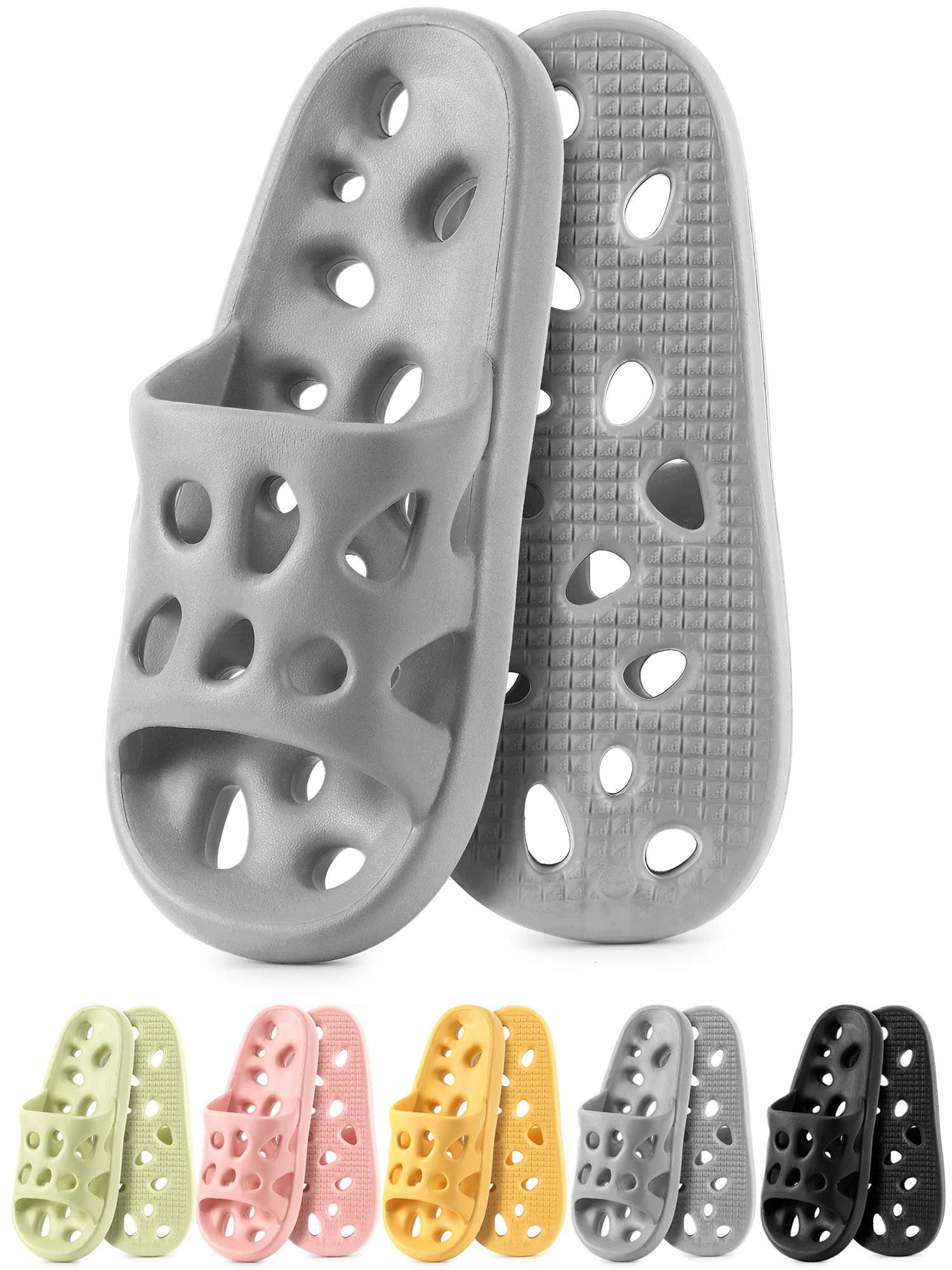 Luxtrada Shower Sandals Women Men Quick Drying Bath Slippers Shower ...