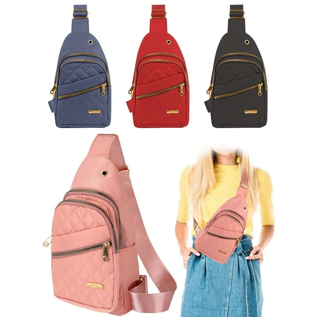 Luxtrada Sling Backpack/ Bag for Women, Chest Bag Daypack Crossbody Backpack for Travel Sports ...