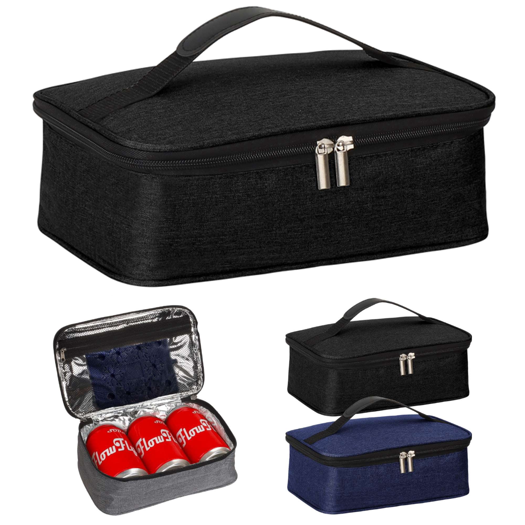 Luxtrada Small Insulated Lunch box Portable Soft Bag Mini Cooler ...
