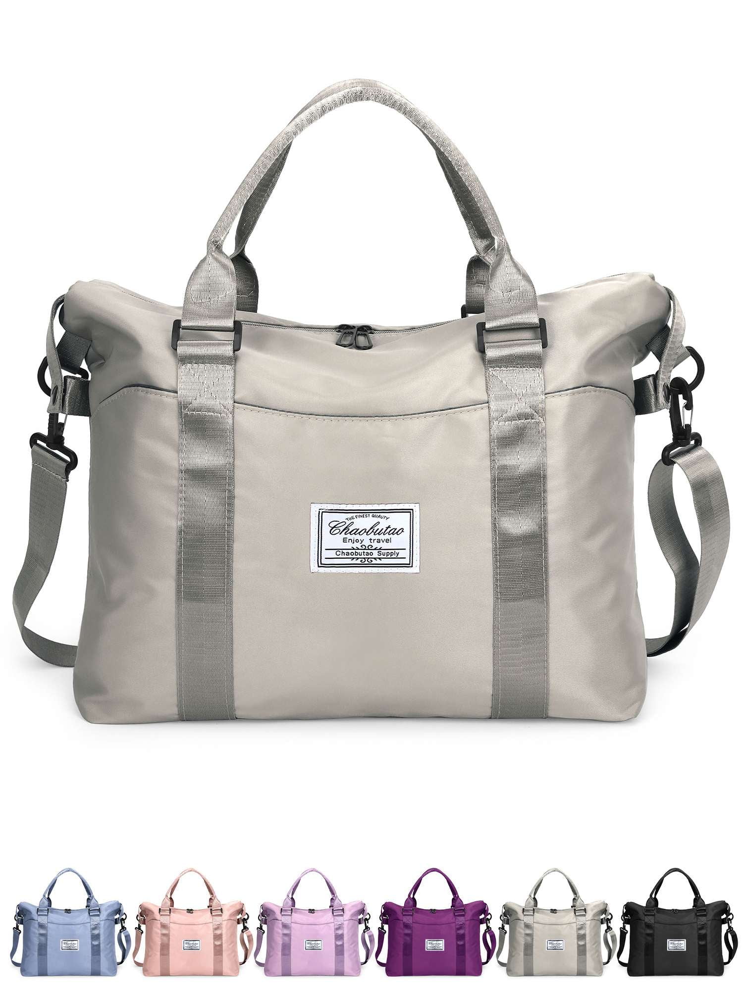 Luxtrada Travel Bag,Waterproof Duffel Gym Tote Bag,Weekender Carry On ...