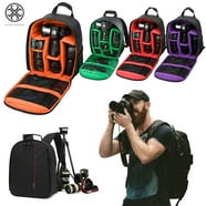 Free Shipping! Digital SLR Camera Backpack (Red) w/ Padded Custom ...
