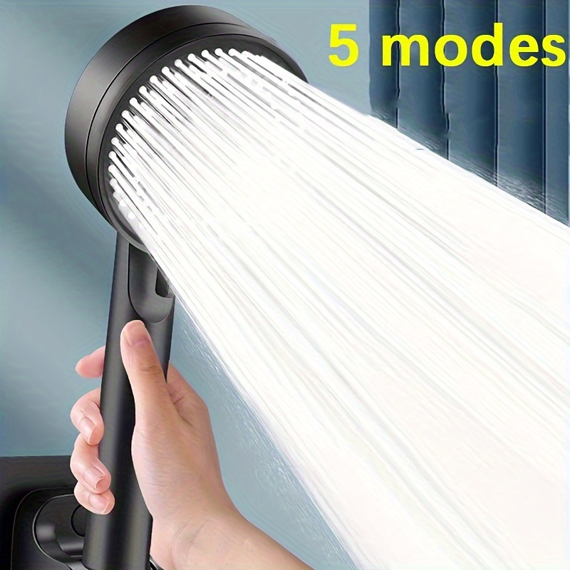 Luxurious 5-Mode Rain Shower Head with Bag Packaging - High-Pressure ...