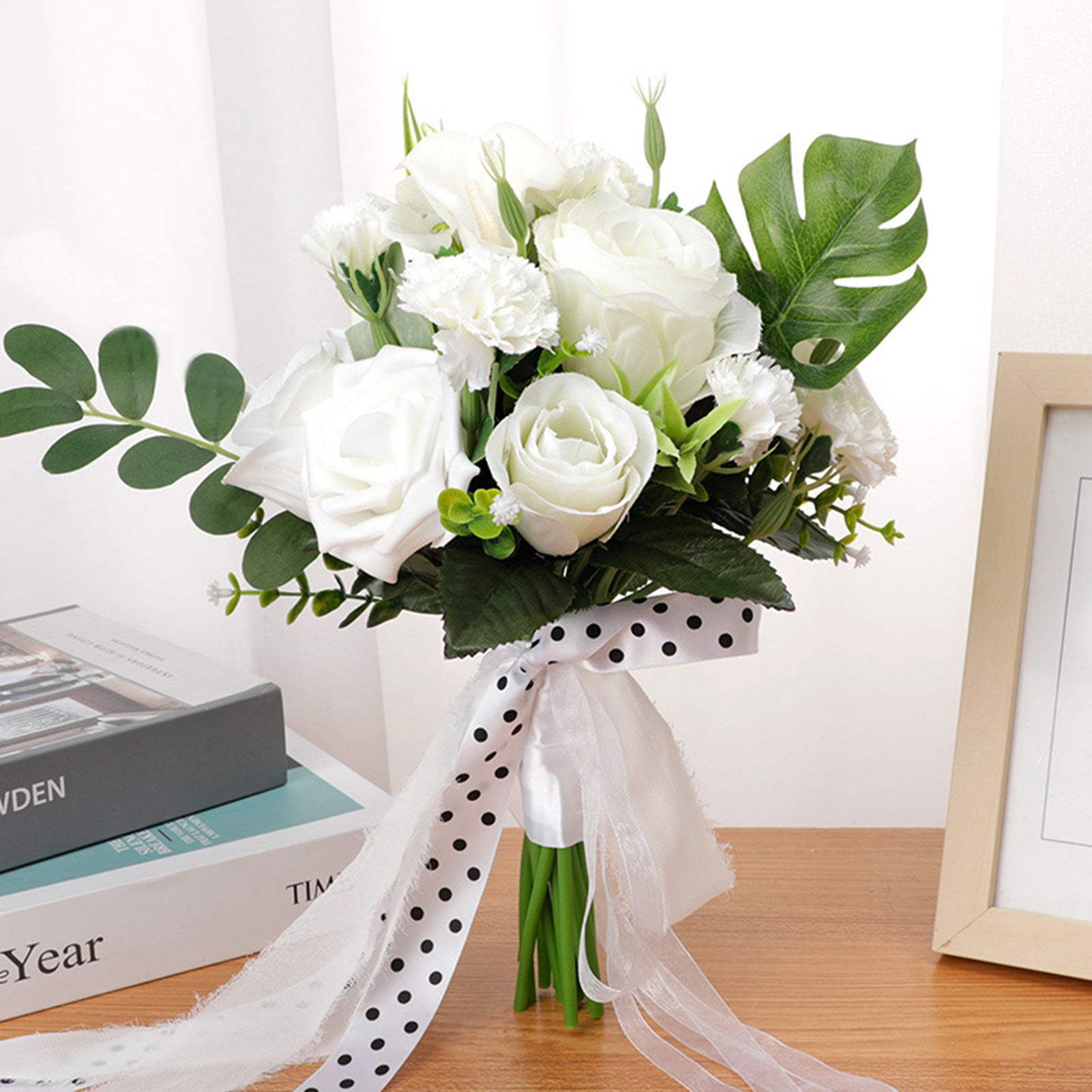 Luxurious Artificial Bridal Wedding Bouquet - Bountiful Blooms ...