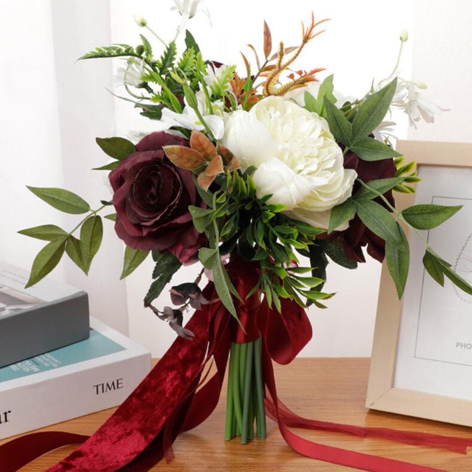 Luxurious Artificial Bridal Wedding Bouquet - Bountiful Blooms ...