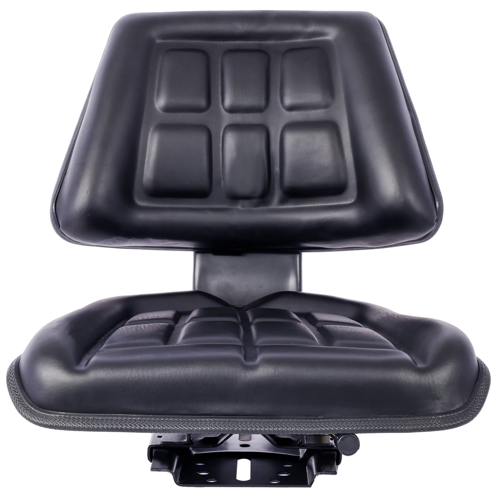 Luxurious Black Tractor Seat with Backrest and Foam Padding - Comfort ...