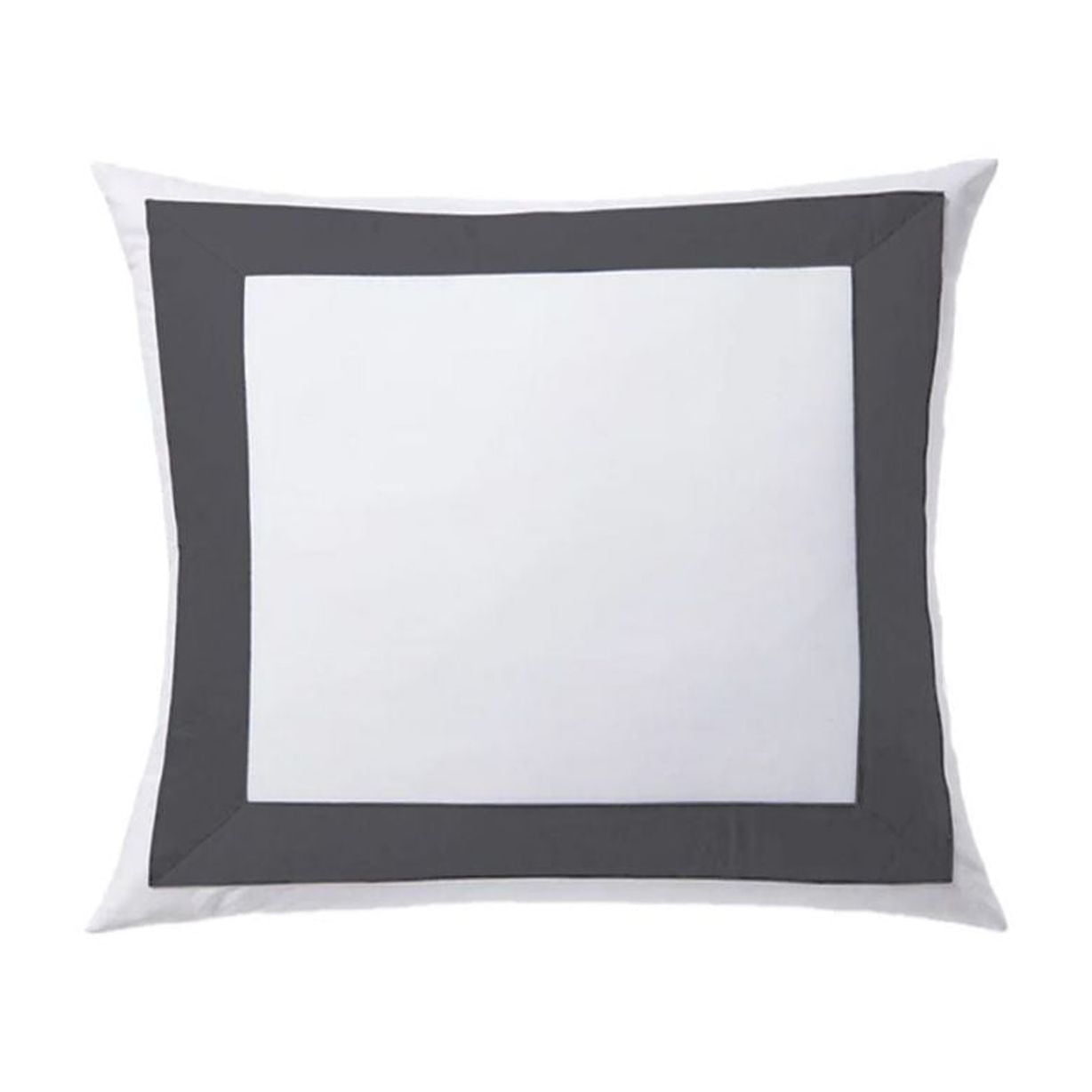 Luxurious Collections 400TC Cotton Sateen Border Frame Euro Sham 16" X ...