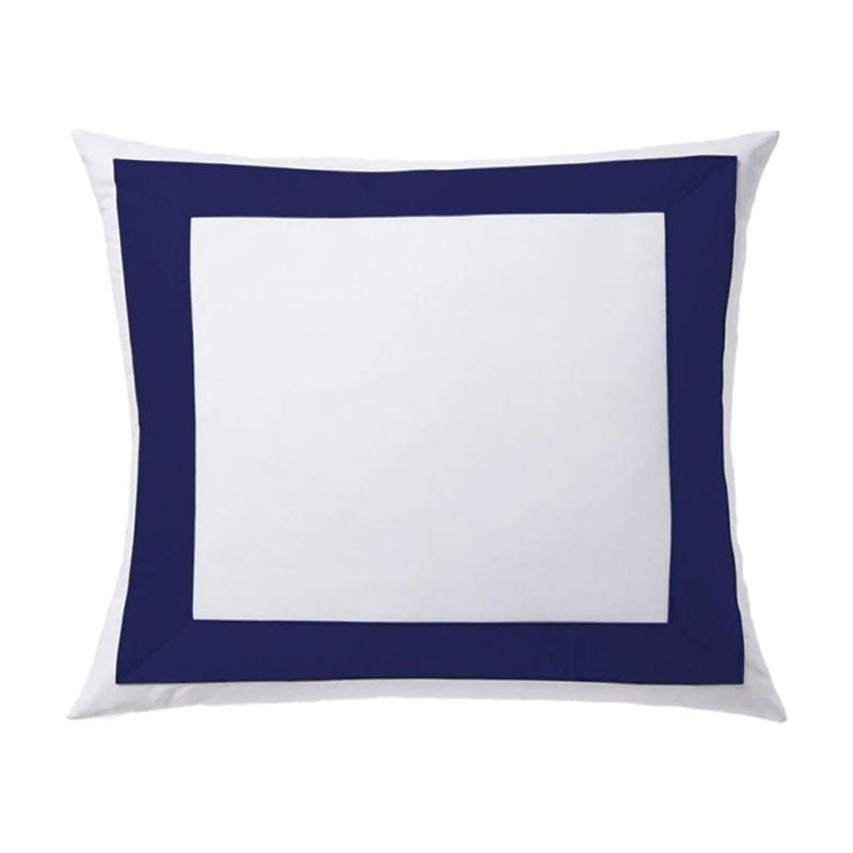 Luxurious Collections 400TC Cotton Sateen Border Frame Euro Sham 28" X ...