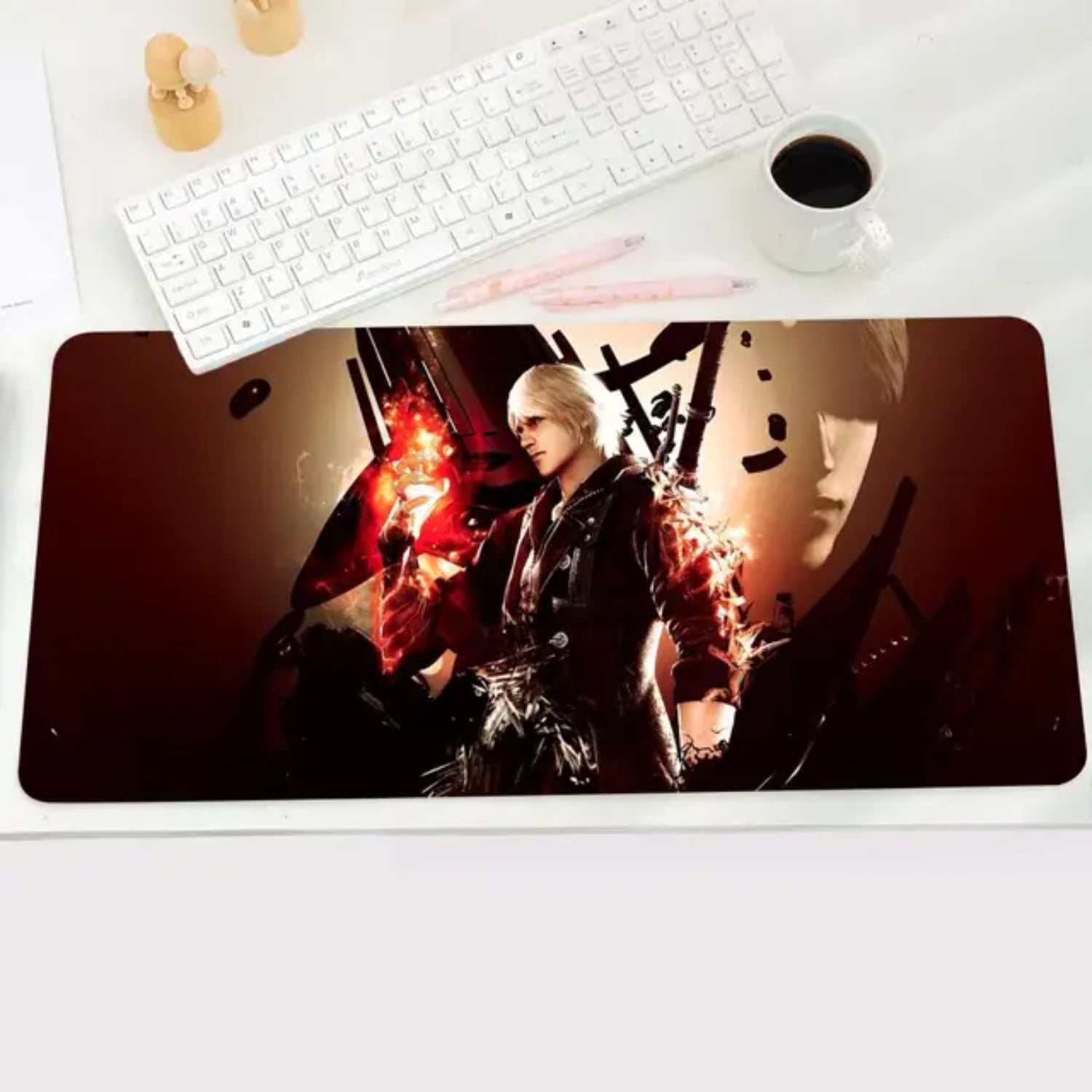 Luxurious Devil May Cry Big Anime Gaming Mouse Pad for Enhanced Gaming ...