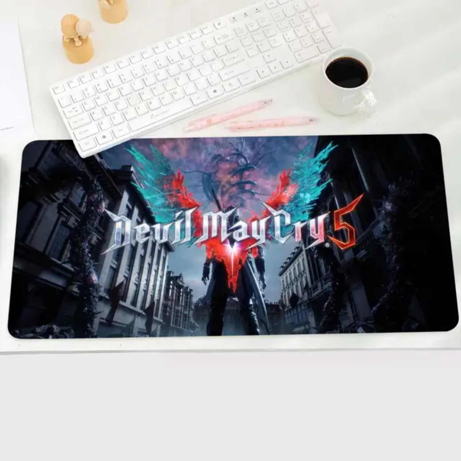 Luxurious Devil May Cry Big Anime Gaming Mouse Pad for Enhanced Gaming ...