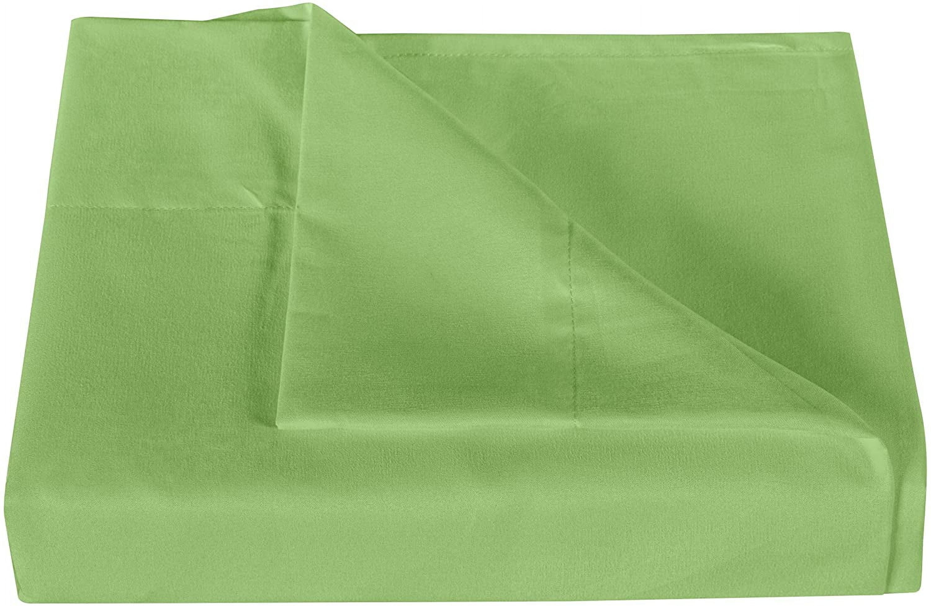 Luxurious Flat Sheet - 100% Egyptian Cotton, 500 Thread Count, 1 Piece Top Sheet, Extra Soft Bed ...