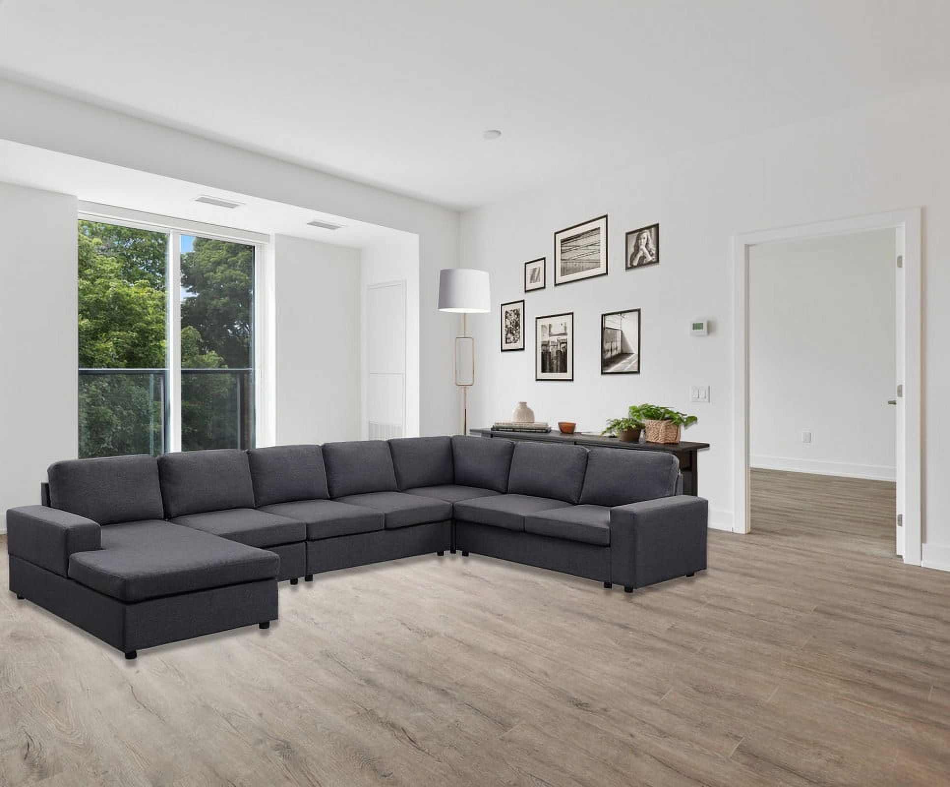 Luxurious Hayden Collection: Modular Sectional Sofa with Reversible ...