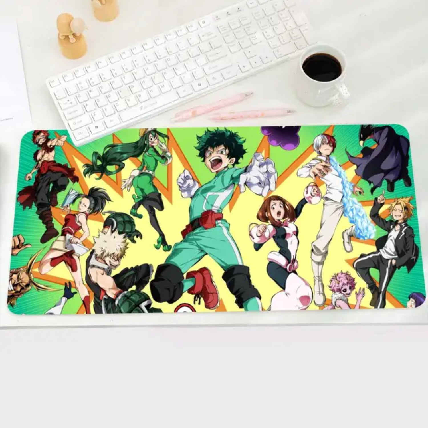Luxurious High-Quality Large Hero Academia Izuku Midoriya Mouse Pad ...