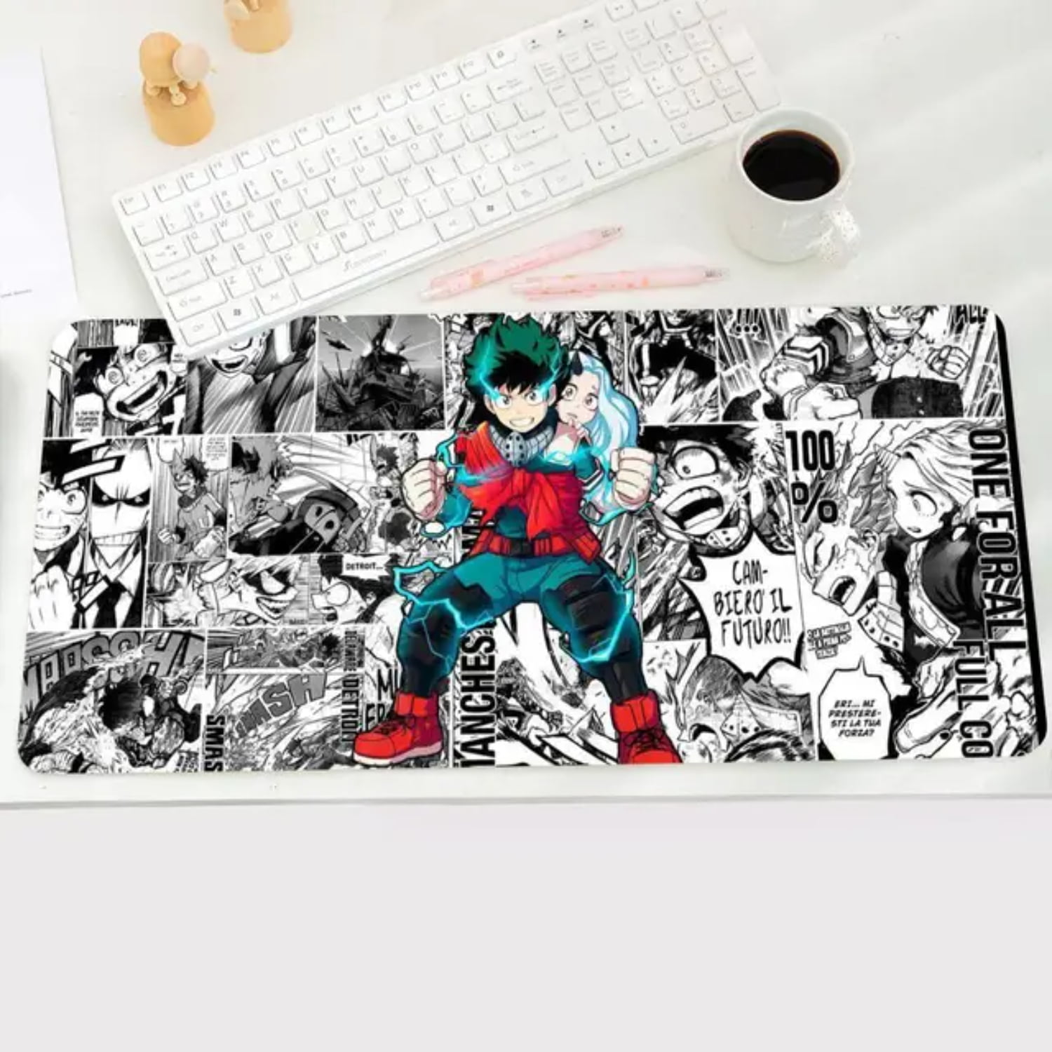 Luxurious High-Quality Large Hero Academia Izuku Midoriya Mouse Pad ...
