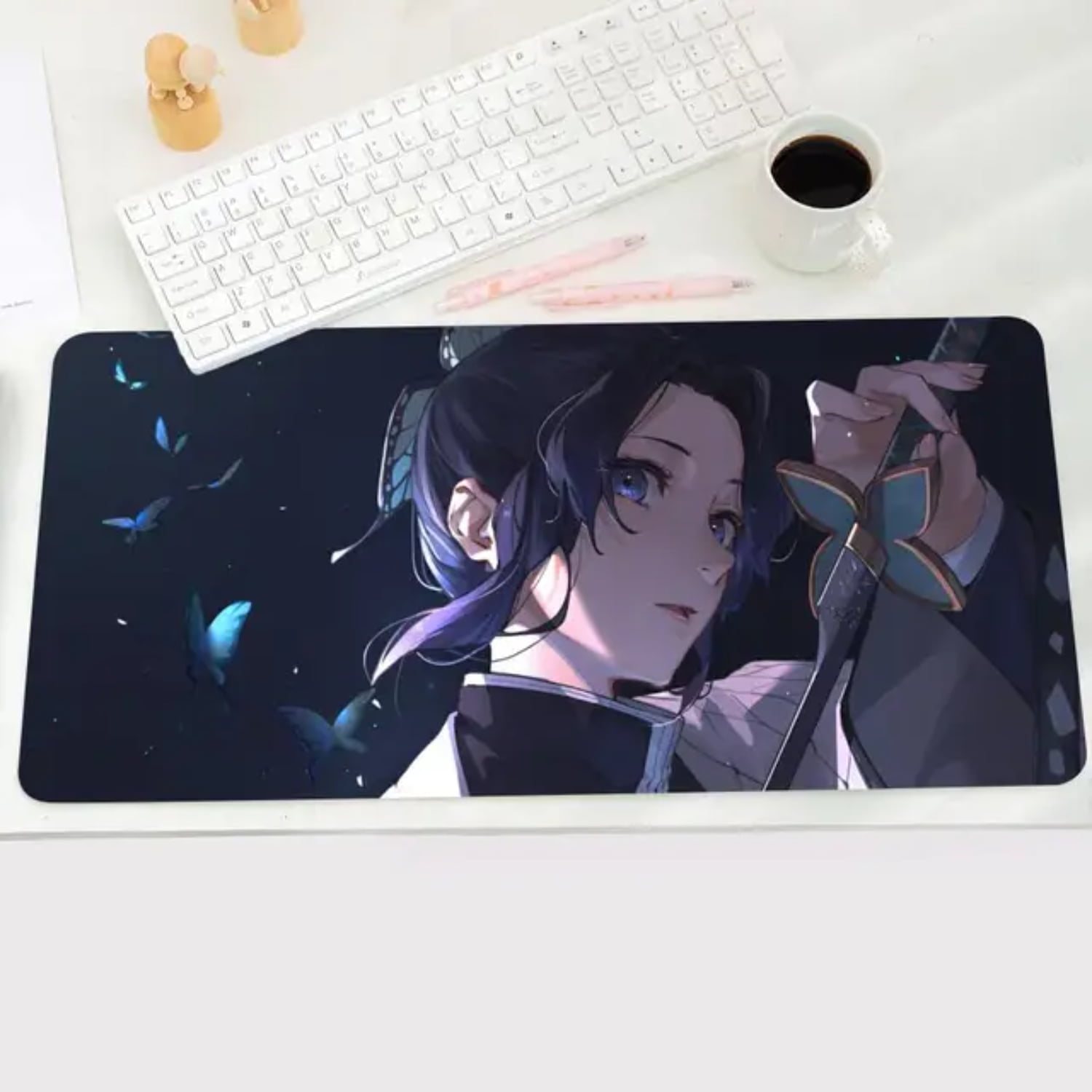 Luxurious High-Quality Oversized Demon Slayer Shinobu Anime Mouse Pad ...