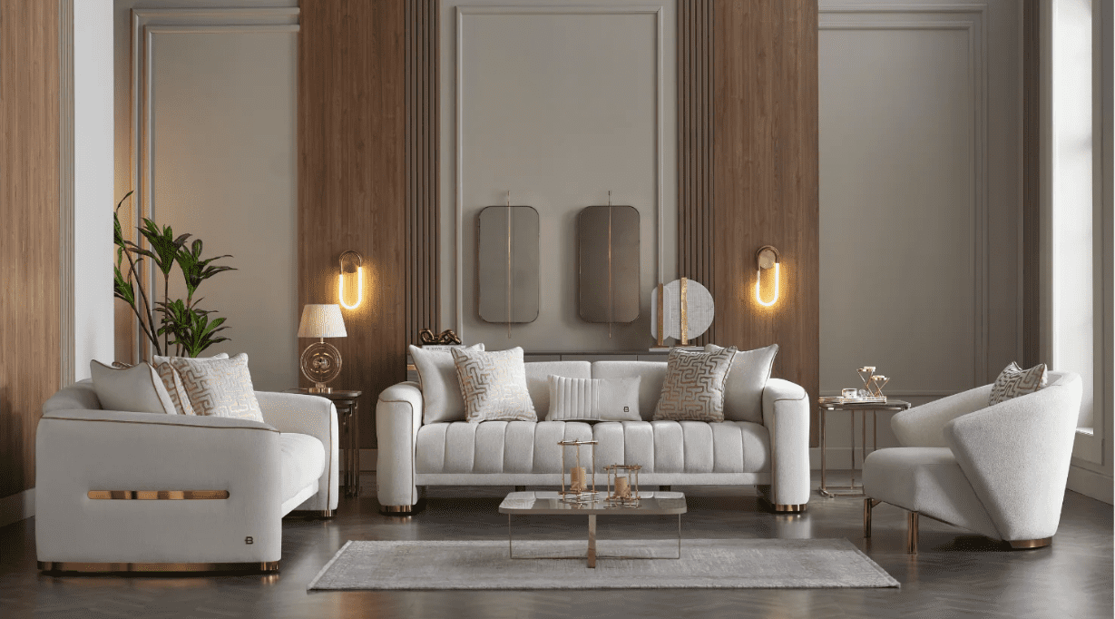 Luxurious Living Room Set with Sleek Design - Walmart.com