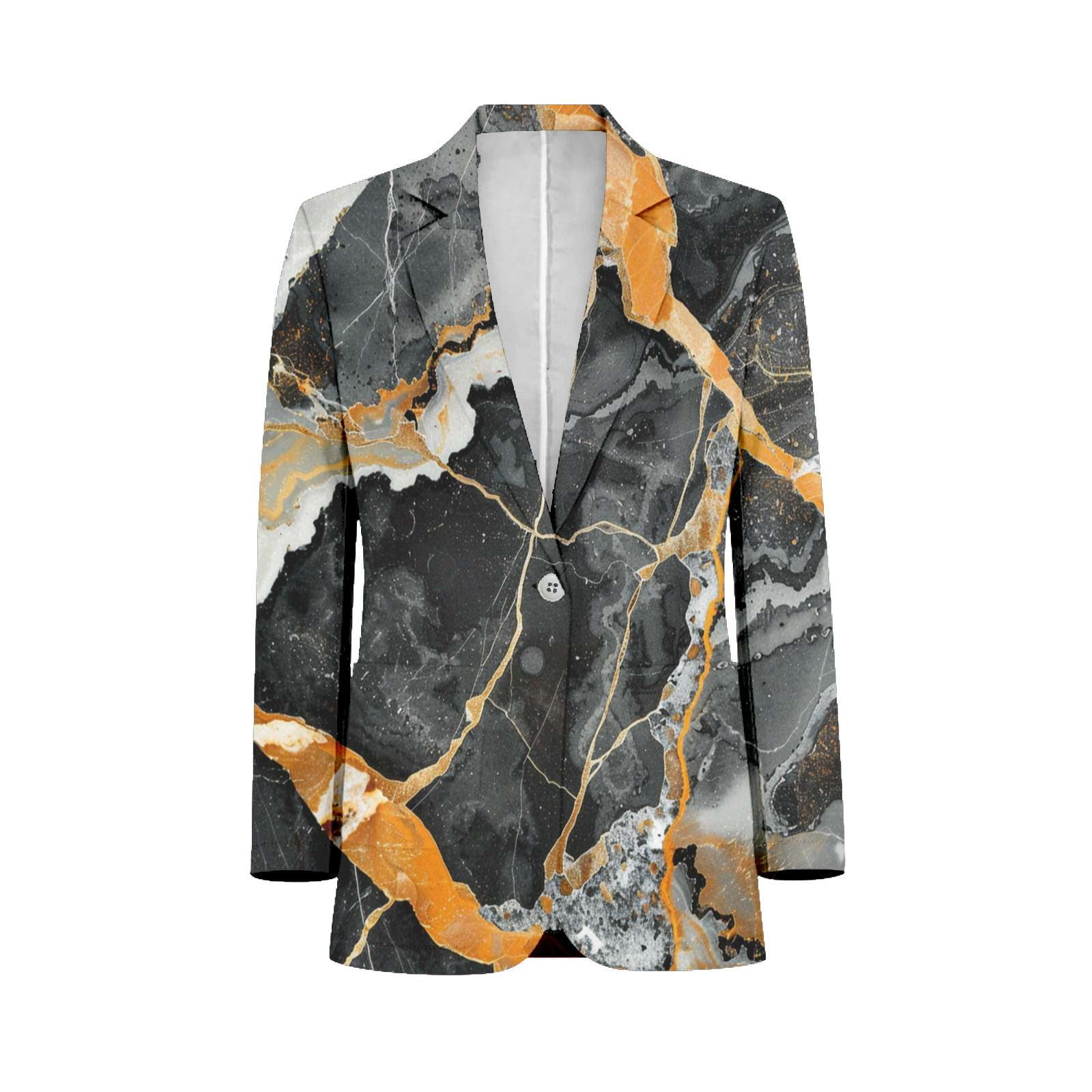 Luxurious Marble Customized Men's Suits full man Shawl Collar Gentleman ...