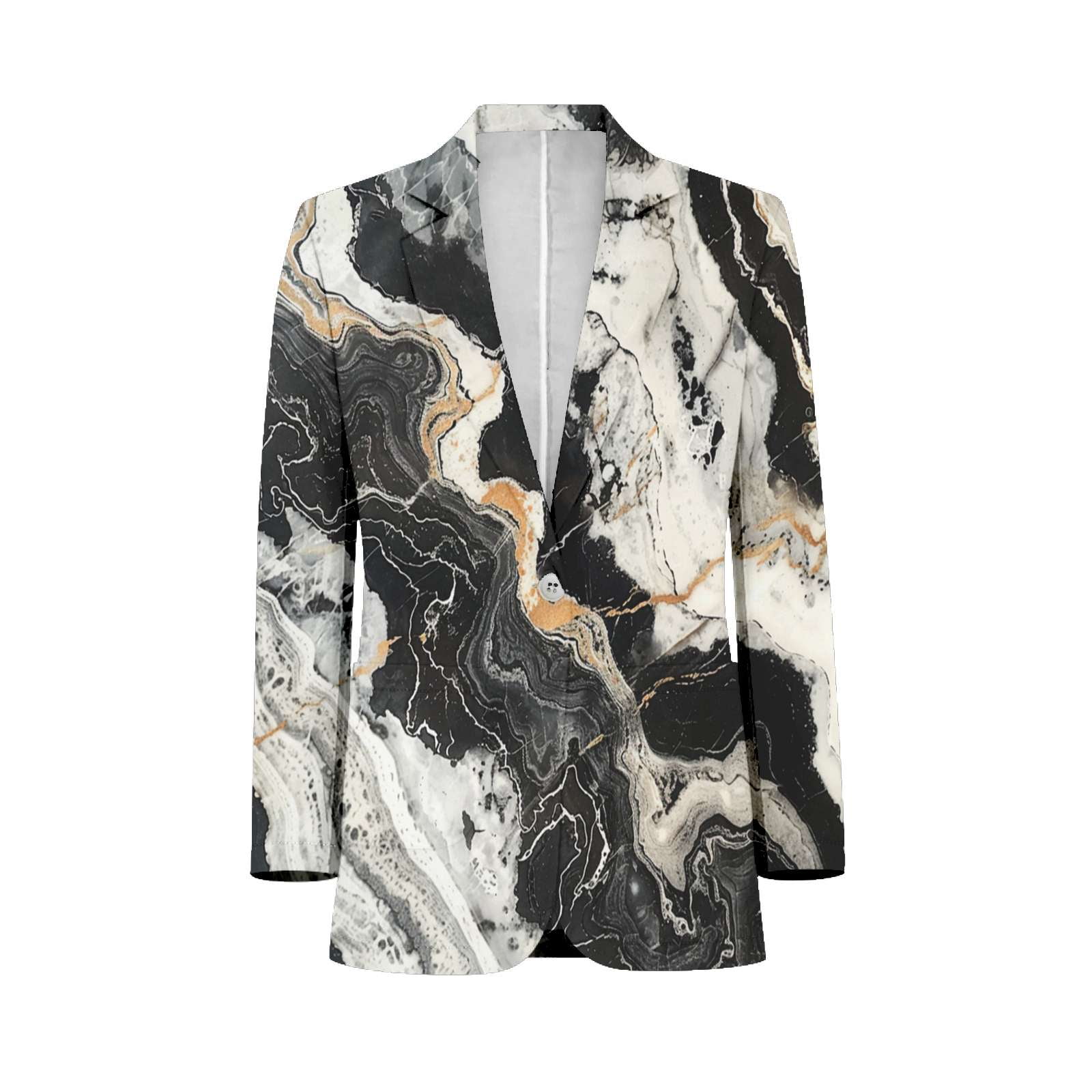 Luxurious Marble Customized Men's Suits full man Shawl Collar Gentleman ...