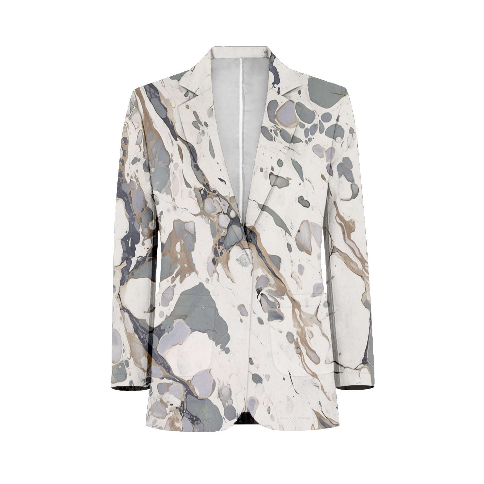 Luxurious Marble Customized Men's Suits full man Shawl Collar Gentleman ...