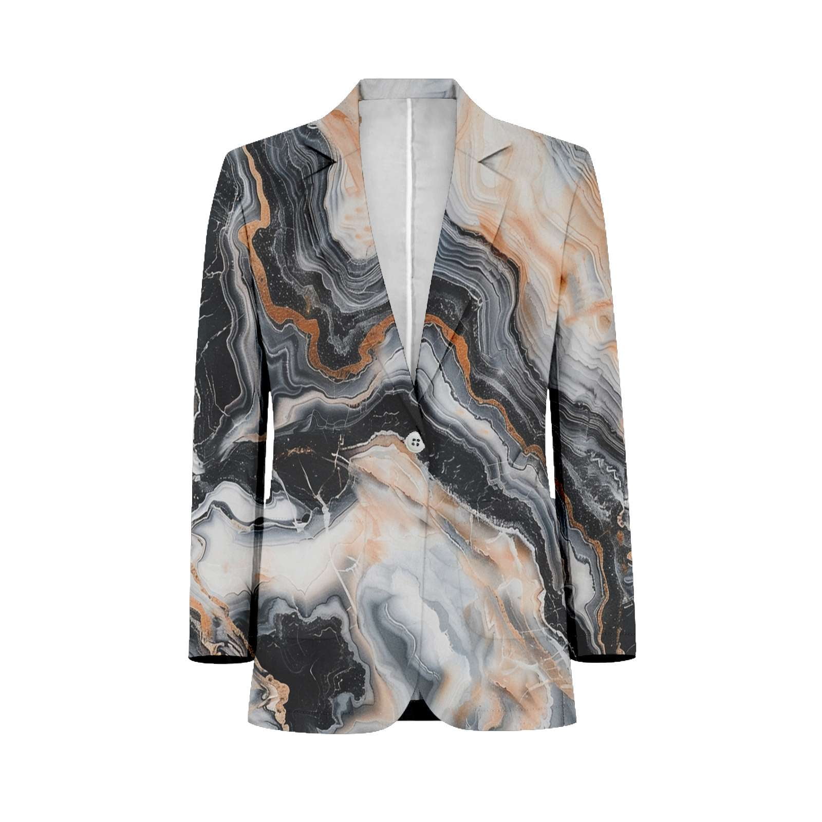 Luxurious Marble Customized Men's Suits full man Shawl Collar Gentleman ...