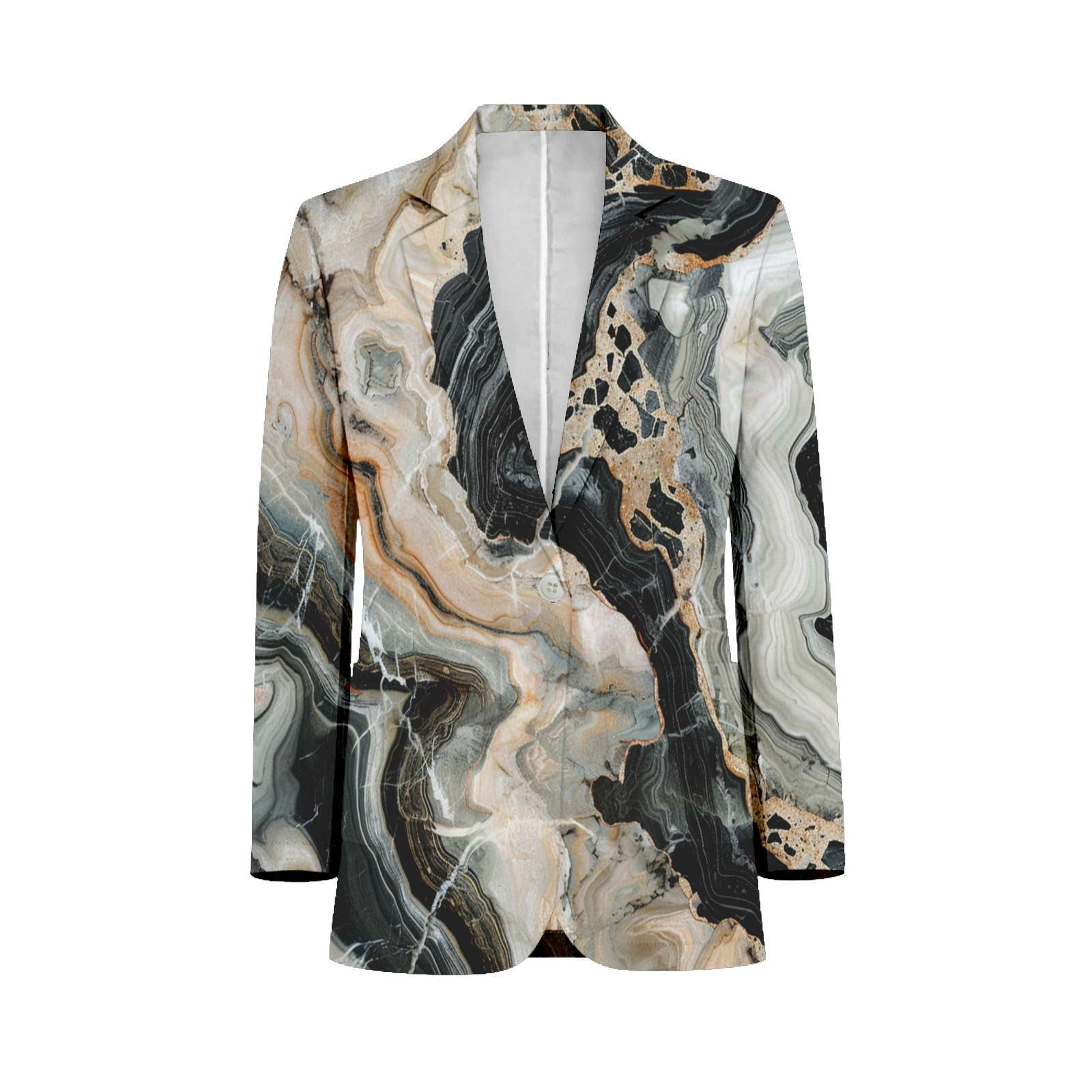 Luxurious Marble Customized Men's Suits full man Shawl Collar Gentleman ...