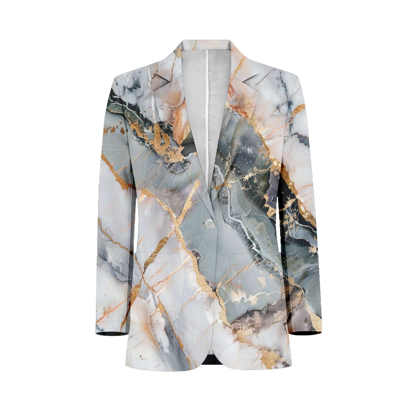 Luxurious Marble Customized Men's Suits full man Shawl Collar Gentleman ...
