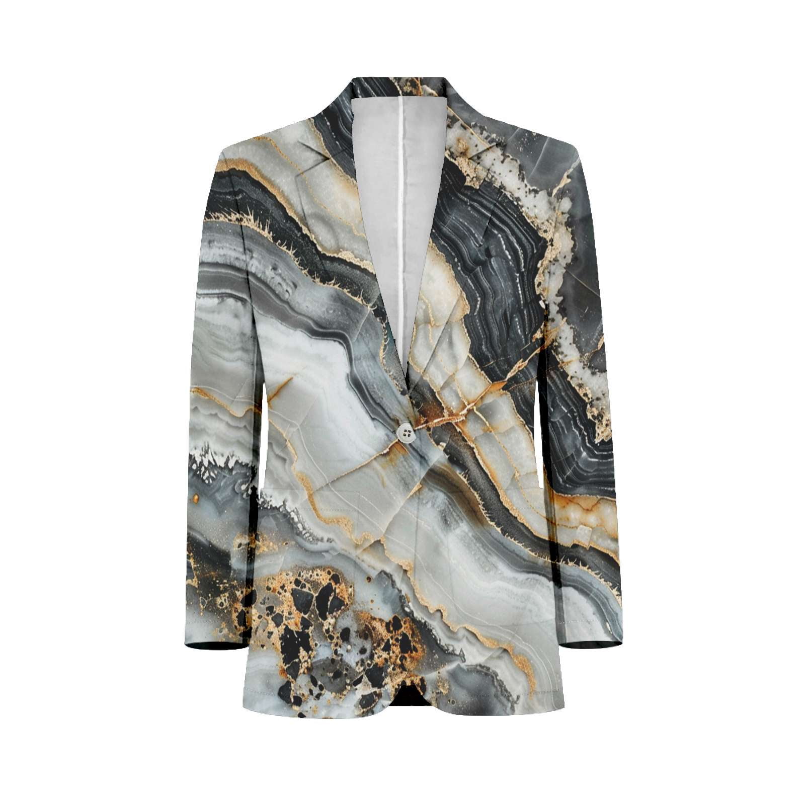 Luxurious Marble Customized Men's Suits full man Shawl Collar Gentleman ...