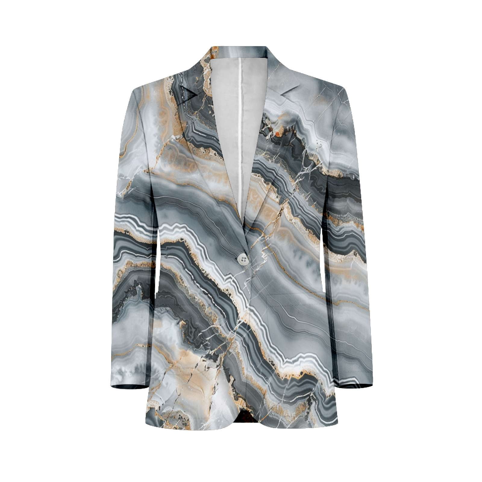 Luxurious Marble Customized Men's Suits full man Shawl Collar Gentleman ...