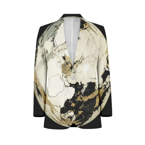 Luxurious Marble Customized Men's Suits full man Shawl Collar Gentleman ...