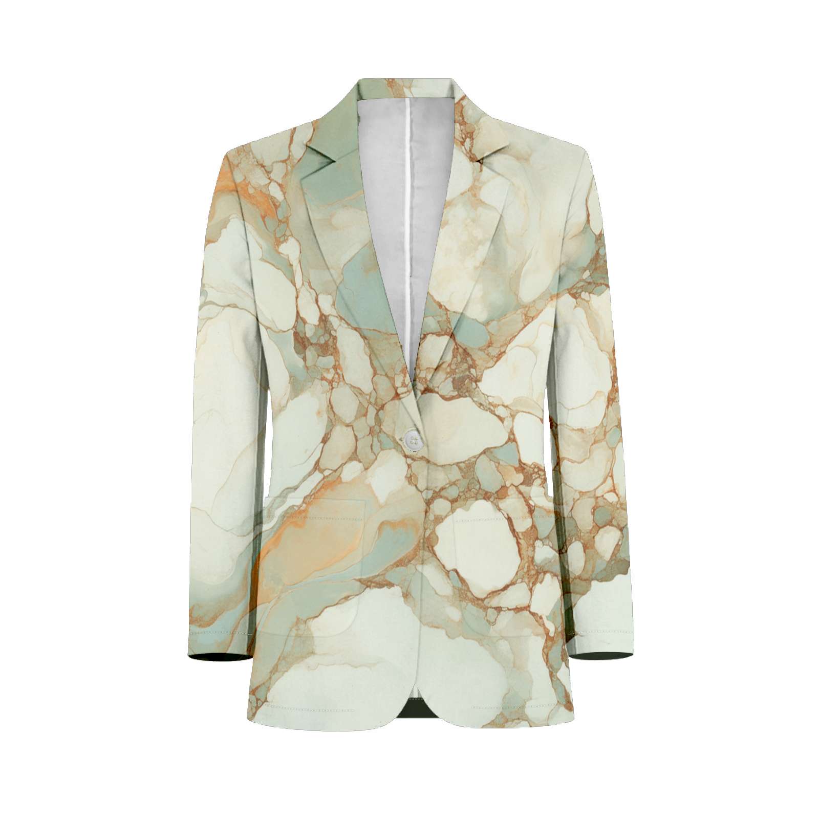 Luxurious Marble Men's Suit Blazer Casual Party Wear Slim Fit Suit ...