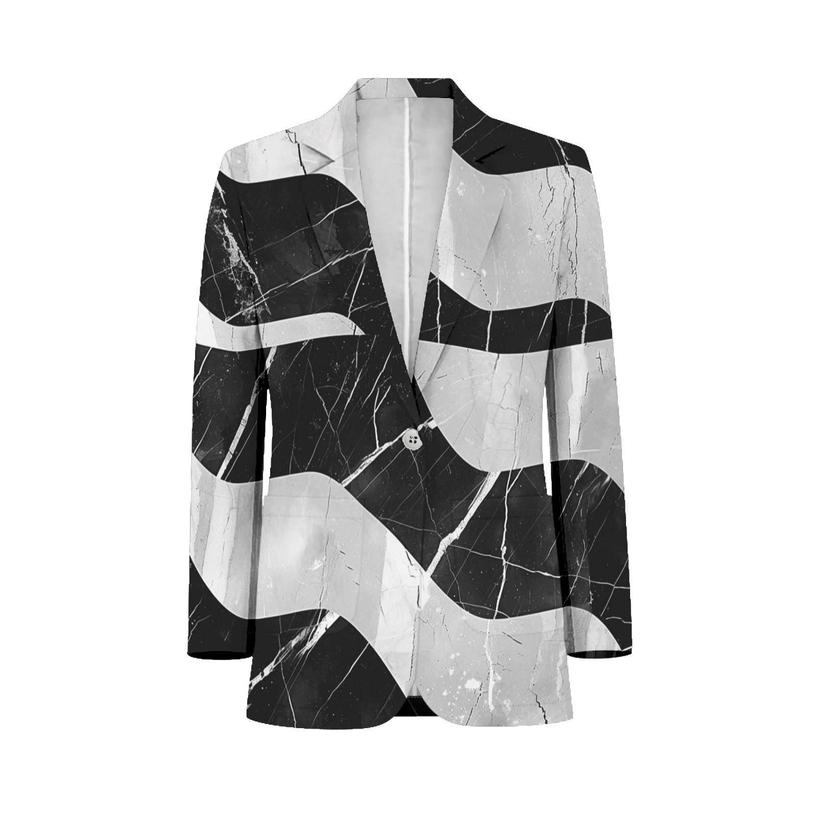 Luxurious Marble Men's Suit Blazer Casual Party Wear Slim Fit Suit ...