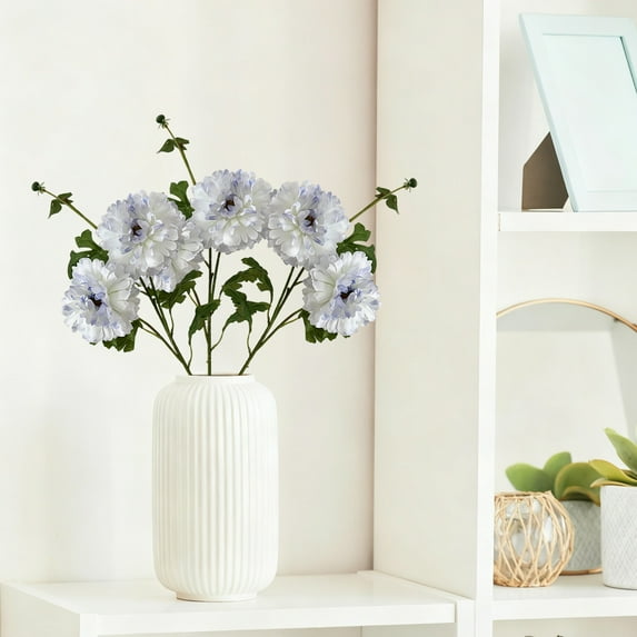 Luxurious Peony Flower Simulation, Fake Flower Display Featuring ...