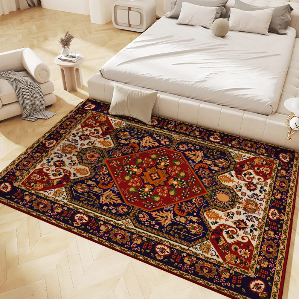 Luxurious Persian-Style Carpet Soft Non-Slip Large Areas Rug for Living ...