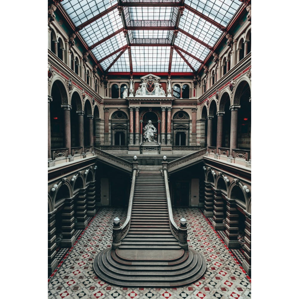 Luxurious Photography Background Red Carpet Stairs Chandelier Opera ...