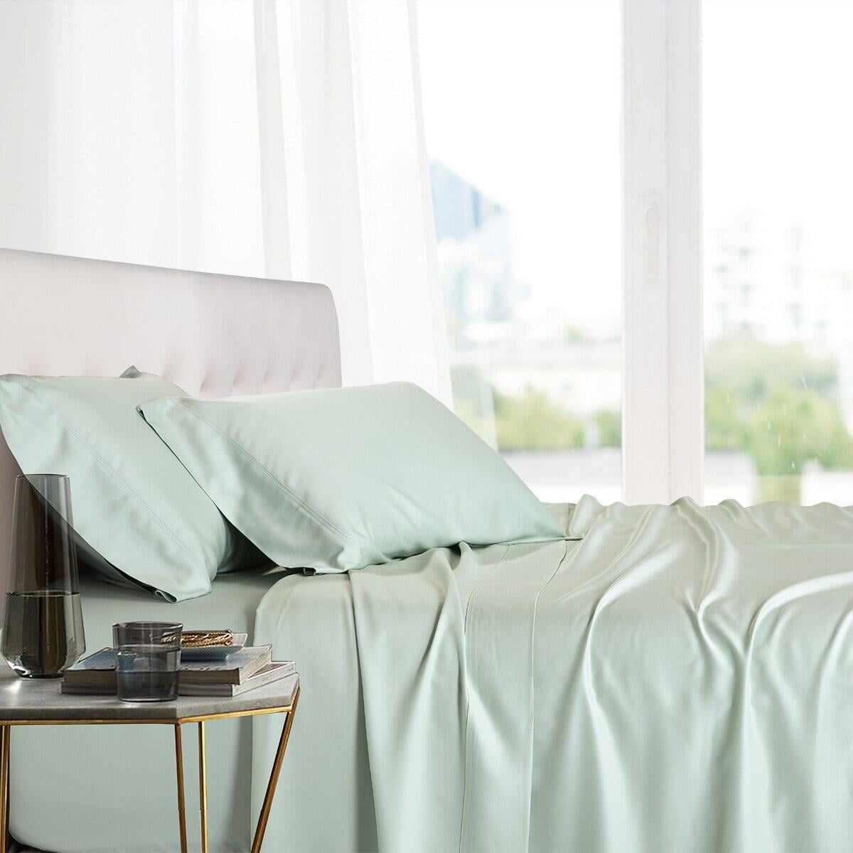 Luxury 100 Bamboo Viscose Sheets Super Soft And Cool Deep Pockets Sheet