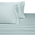 Luxury 100% Cotton 600 Thread Count Sheets Solid Twin XL Bed Sheets ...