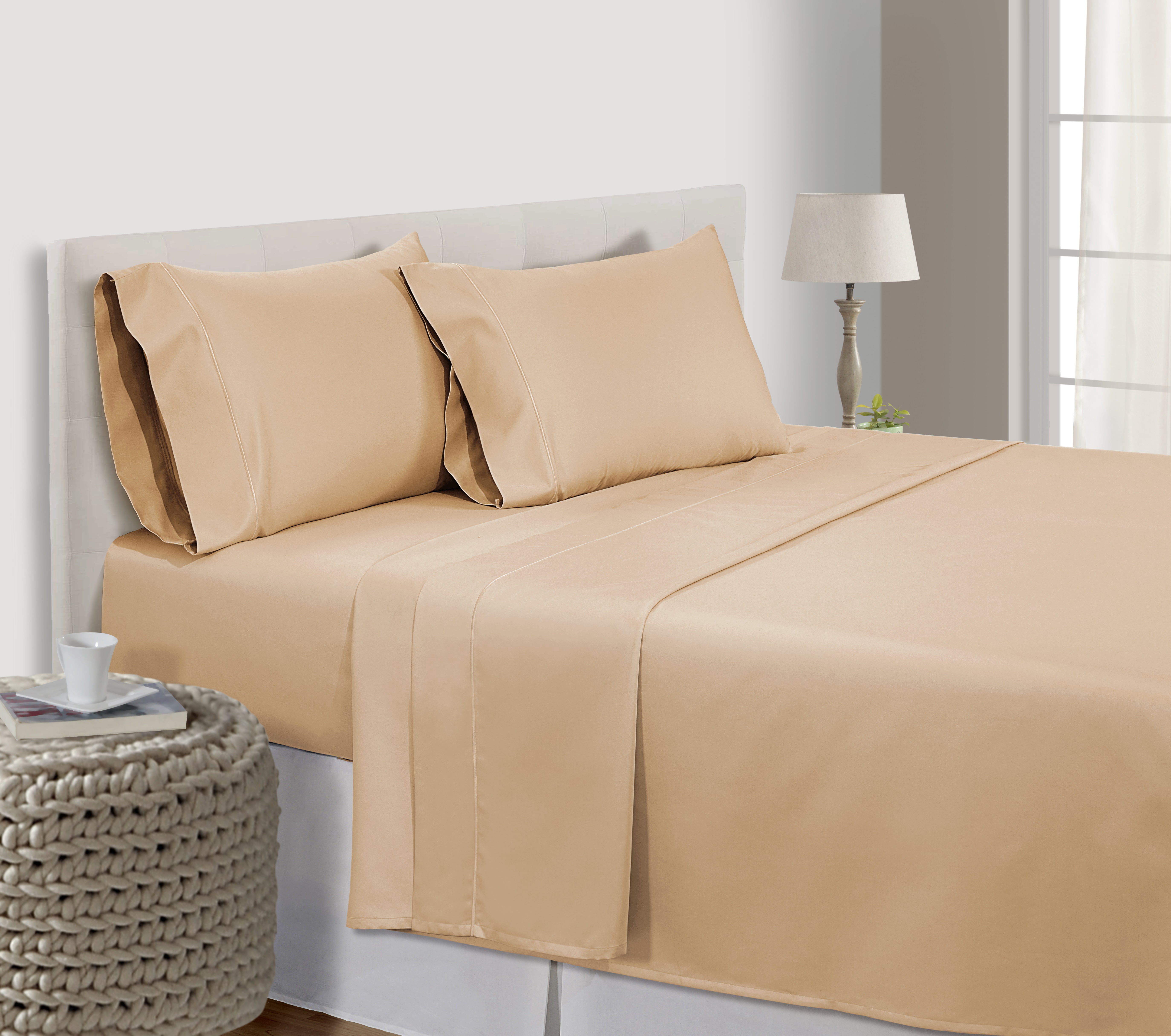 Luxury 100 Egyptian Cotton 800 Thread Count Sheet Set Walmart