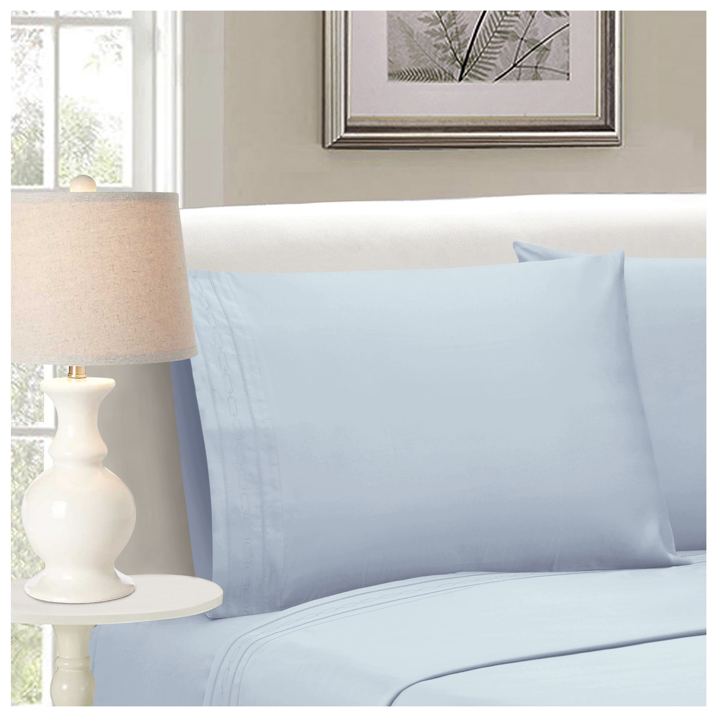 Luxury 1000 Thread Count Egyptian Cotton Sheet Set - Walmart.com