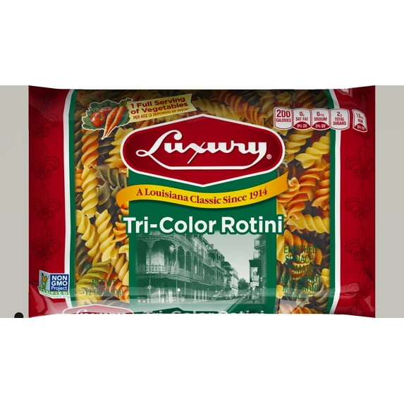 Luxury Tri-Colored Rotini Pasta, 12-Pack (12 oz Each) – Vibrant Spiral ...