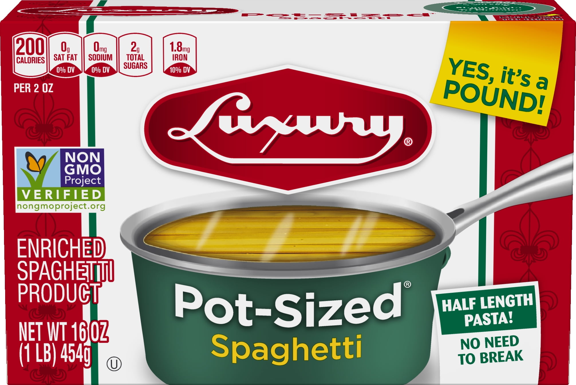 Luxury 16 oz Spaghetti - Walmart.com