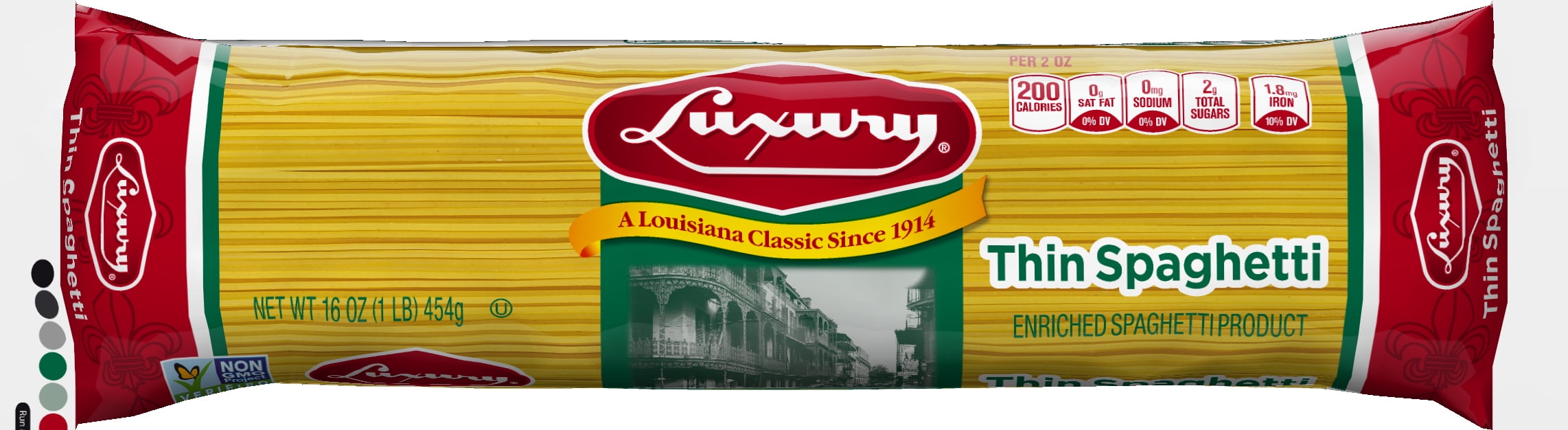 Luxury 16 oz Thin Spaghetti - Walmart.com