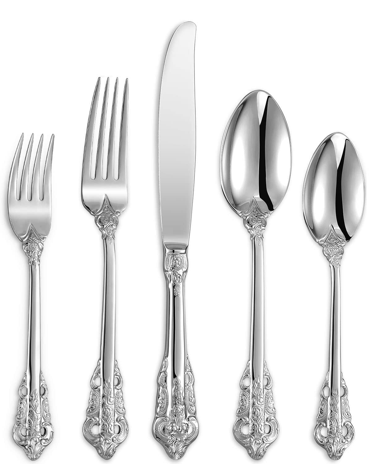 Luxury 20 Pieces 18/10 Stainless Steel Flatware set, Service for 4 ...