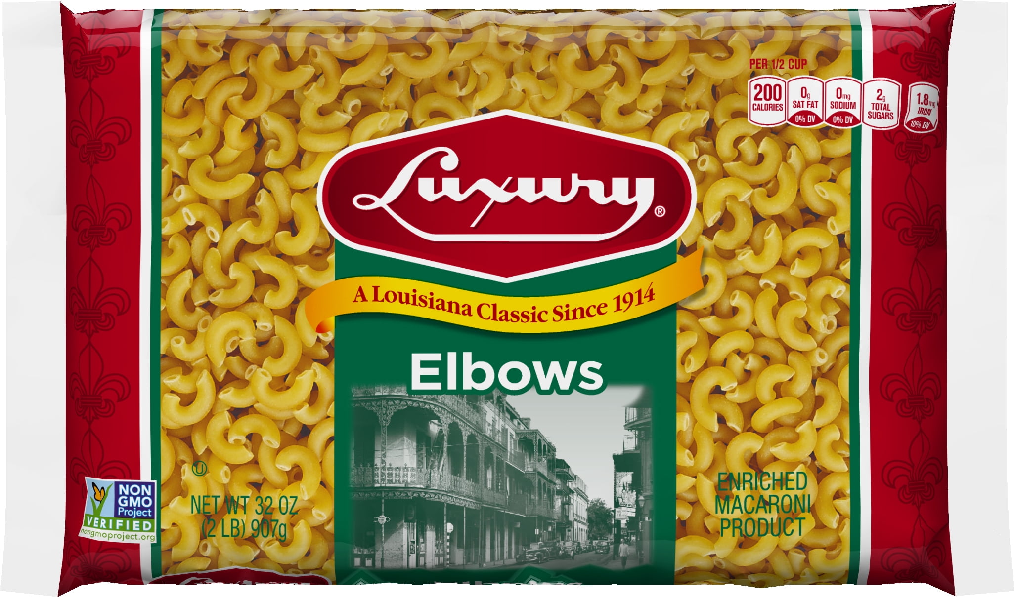 Luxury 32 oz Elbow Macaroni - Walmart.com