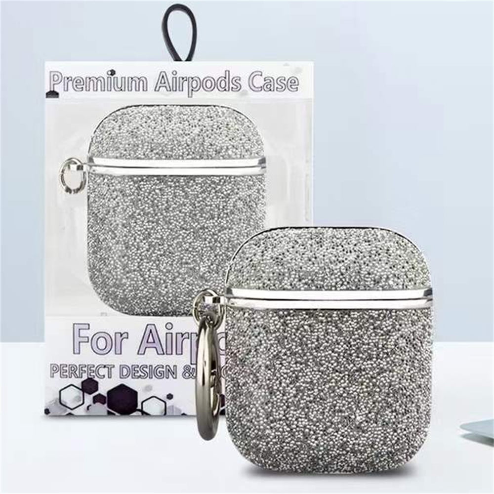 Luxury 3D Millet Diamond Earphone Case For Airpods 1 2 Pro Glitter ...