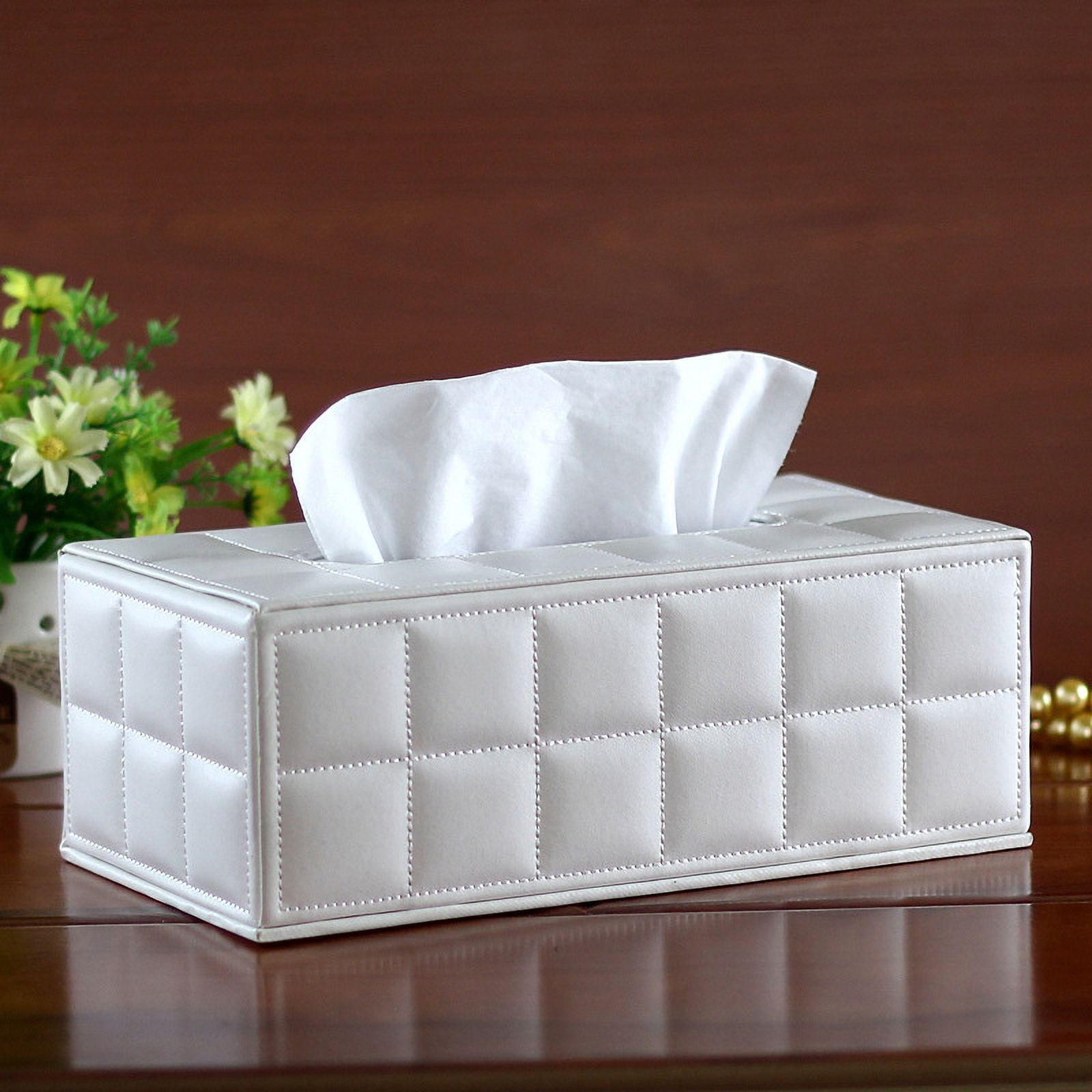 Luxury 5 Star Hotel Style Tissue Box Cover - Sturdy and Stylish Tissue ...