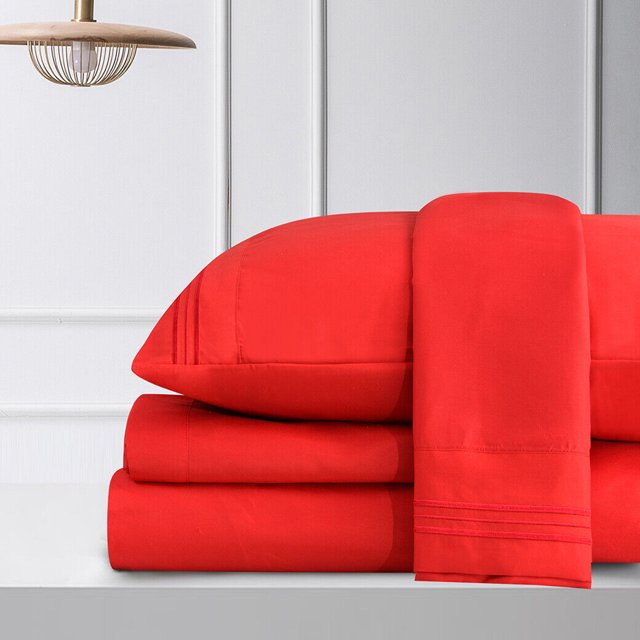 Luxury Bamboo Sheets,Queen King Full Twin Split Size, Deep Pocket ...