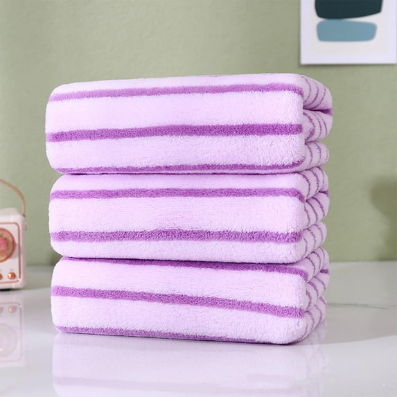 Luxury Bath Towel Set 3-Pack - Ultra Soft, Large, Highly Absorbent ...