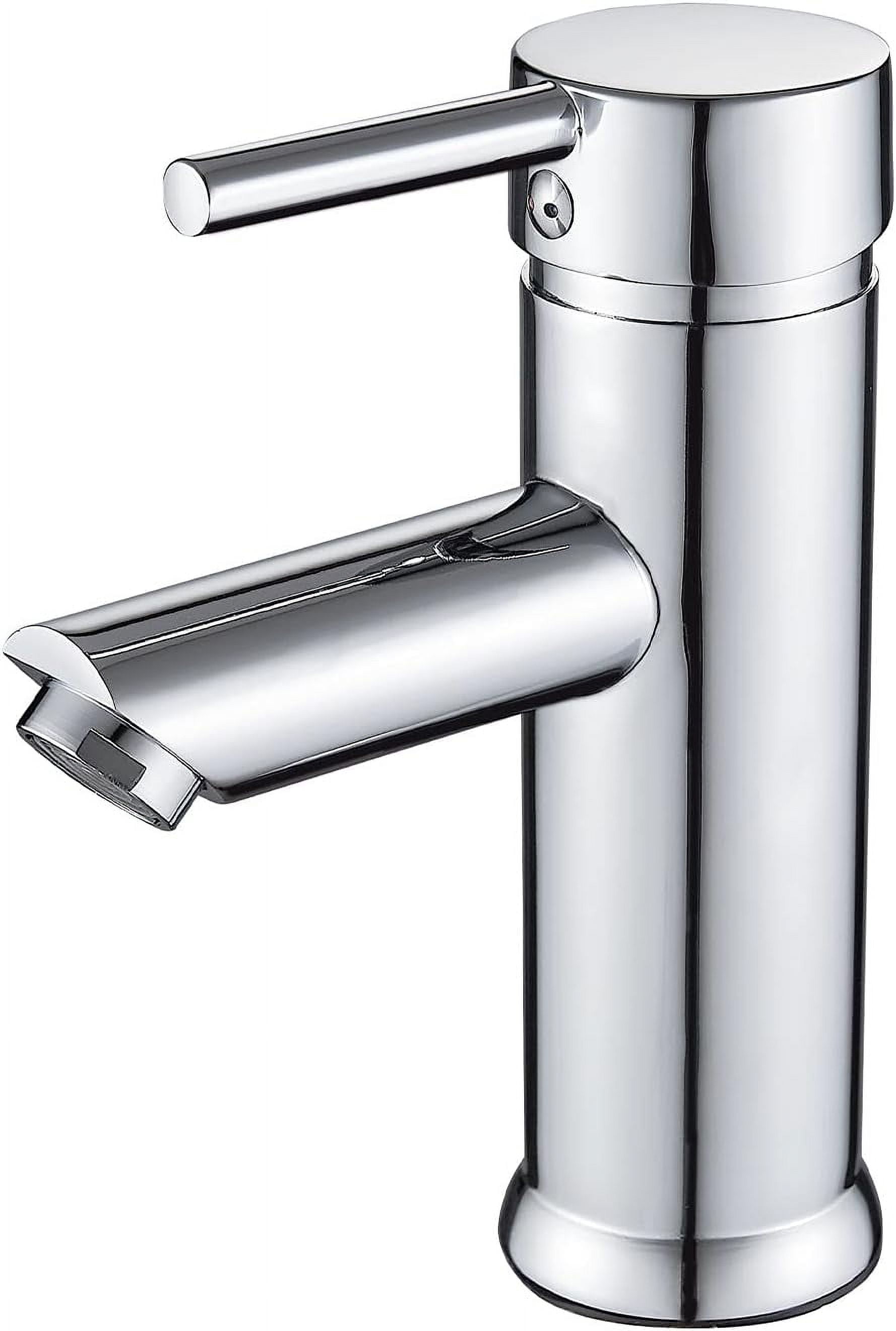 Luxury Bathroom Faucet, High Arc Faucet Spout, Ceramic Disc Cartridge ...