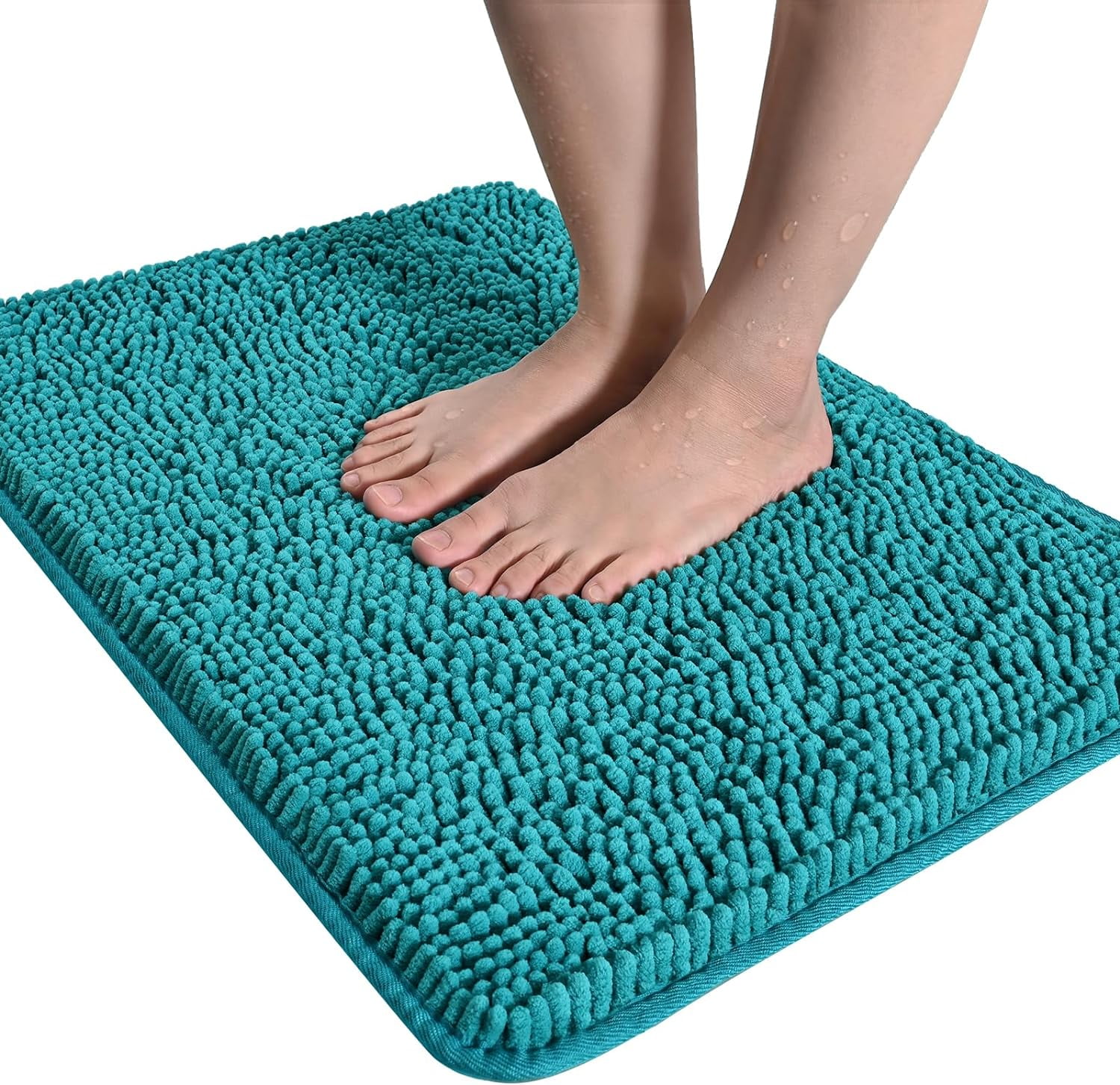 Luxury Bathroom Rug Shaggy Bath Mat 20 x 30 Inch, Washable Non Slip ...