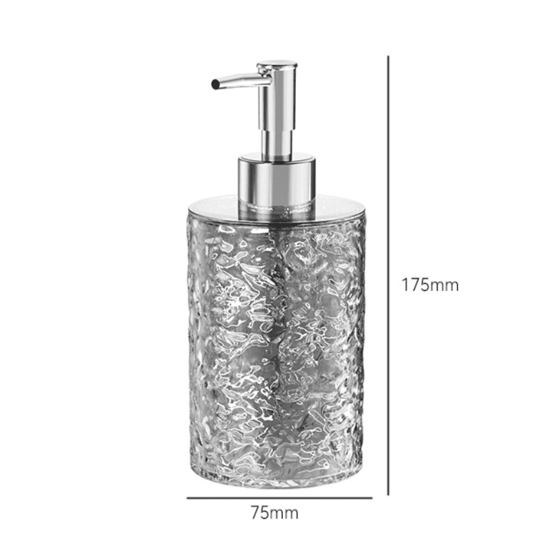 Luxury Bathroom Soap Dispenser Reusable Hand Pump Dispenser Bottle ...